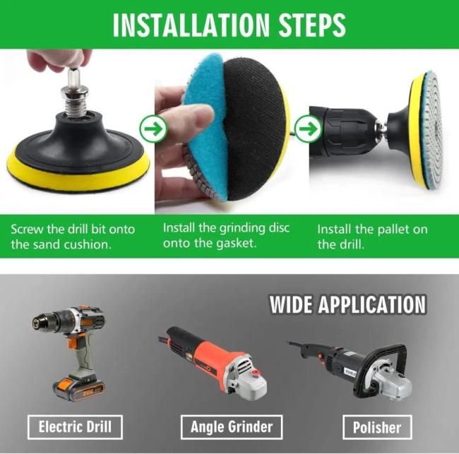 Xr Abrasive Tools / Diamond Polishing Pad / Wet Polishing Pad for Granite