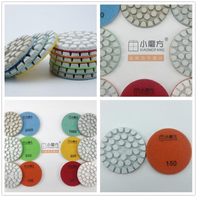 Xr 50-3000 Grits Diamond Polishing Sanding Pads for Granite Concrete Marble