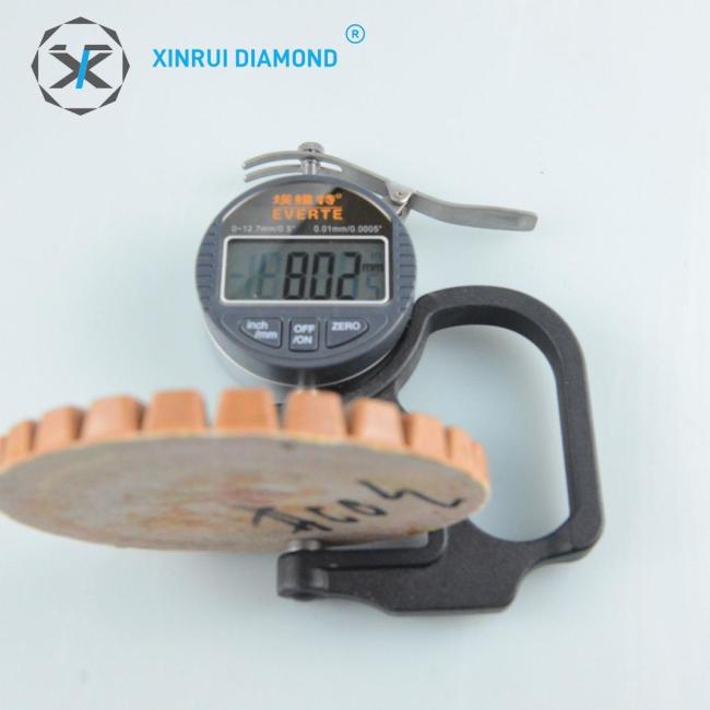 Xinrui Custom Logo W60-W40 Coarse Diamond Polishing Pad