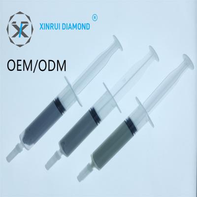 Cina Materiale di pasta Polvere di diamanti Xr olio solubile pasta di lucidatura di diamanti per strumenti da taglio in vendita