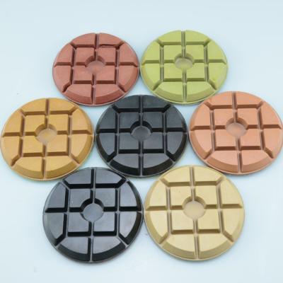 China Resin Bonded Diamond Polishing Pad for Wet Granite Polishing from Xr Abrasive Tools for sale