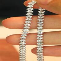 Quality 18K Customizable Tennis Bracelet with Lab Grown Diamond and Full Diamond Water for sale