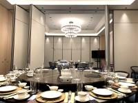 China Electric Operable Partition Wall Class A Fire Rated 2000-6000mm Height 80mm Thickness Aluminum Frame for sale