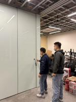 China 85mm Movable Glass Dividers Ultimate Solution for Dynamic Work Environment for sale