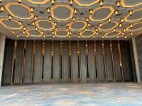 China Class A Fire Rated Modular Sound-Blocking Partition System with Aluminum Alloy Frame and Hanging Installation for sale
