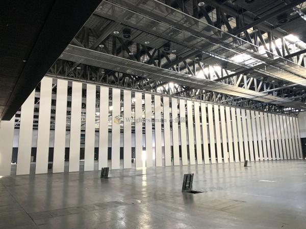 Quality Aluminum Track Moveable Wall Partition for Soundproofing Up To 43-50dB in Commercial Spaces for sale