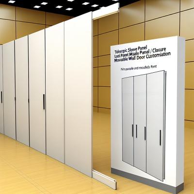 中国 望遠鏡スリーブパネル 最後のパネル閉塞 扉のカスタマイズのために移動壁隔壁 販売のため