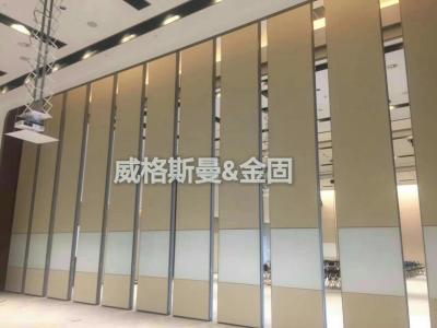 중국 MDF 보드 표면과 방음 패브릭 패널로 제작된 알루미늄 프레임 지지 분할 파티션 벽 판매용