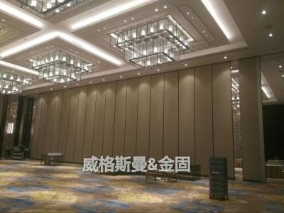 China Exhibition Centers Operable Partition Wall with Customized Size and Mechanical Sealing System for sale