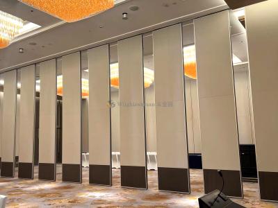 China Banquet Halls Moveable Wall Partition with Up To 43-50dB Soundproofing for sale