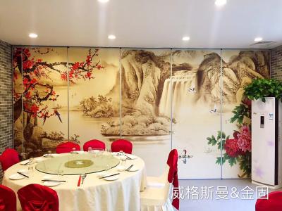 China Fire Rating Class A Moveable Wall Partition Incorporating Aluminum Track Roller System Offering Smooth Operation and Fire Resistance for sale