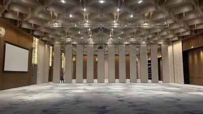 China Soundproofing Up To 43dB Moveable Wall Partition With Telescopic Sleeve Panel Last Panel Closure Offering Noise Reduction And Space Flexibility for sale