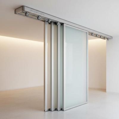 China Telescopic Sleeve Panel Last Panel Closure Moveable Wall Partition Designed With Aluminum Track With Roller Providing Space Management Solutions for sale