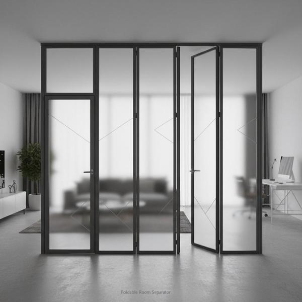 Quality Height 2000 to 6000 Mm Foldable Room Separator Offering Single or Double Door Selection Designed to Enhance Privacy and Space Utilization for sale