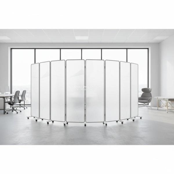 Quality Foldable Room Separator Height 2000 6000 Mm Suitable for Adjustable Space Separation in Healthcare and Office Facilities for sale