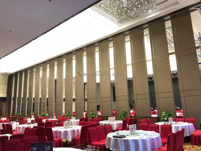 China Fire Resistance Class A Hotel Partition Wall Customized Featuring Rollers Suitable for Flexible and Safe Hotel Room Partitioning for sale
