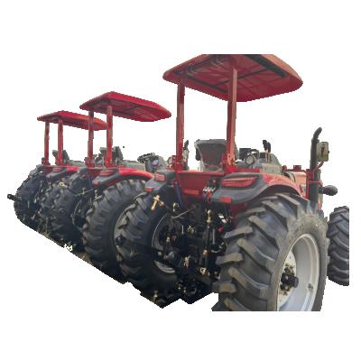 China Chinese Farm Tractor with 73.5KW Engine Power 12F 12R Transmission and Turbocharged Intercooler for sale