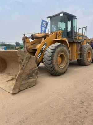 China Premium Used Jingong 757 Loader, equipped with classic Weichai power and brand-new tires, delivering efficient and worry-free construction performance. for sale