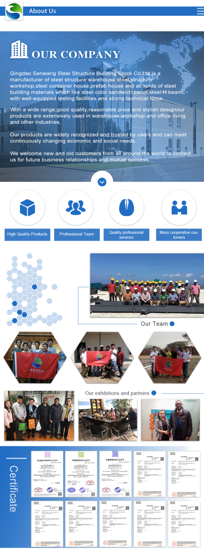 Steel structure warehouse construction details