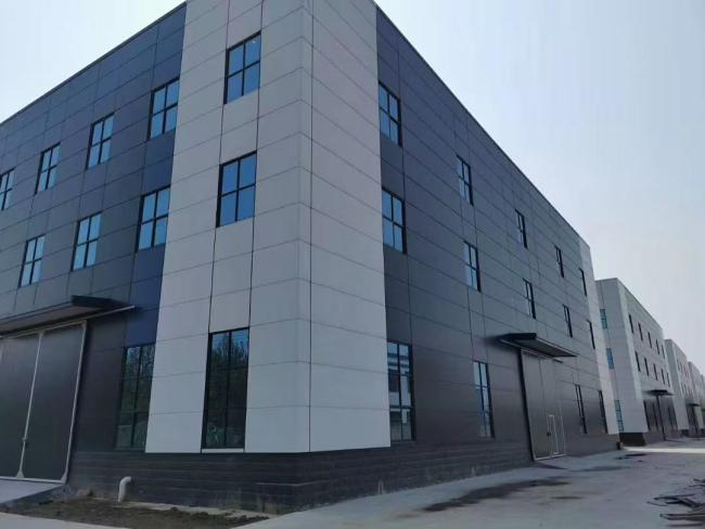 Steel warehouse interior space