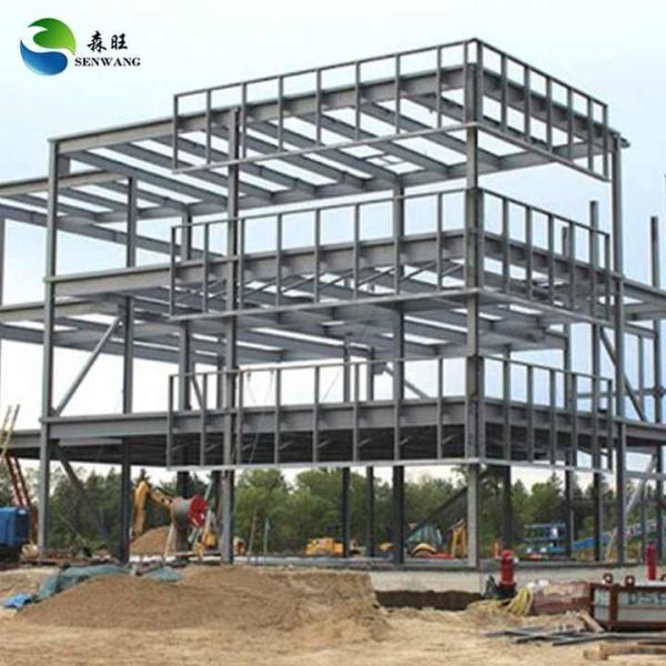 Quality Galvanized Steel Frame Steel Sheet Building With Hot Dip Galvanizing And Carbon Steel Surface for sale