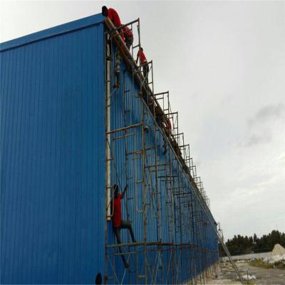 China Casas Pré-Fabricadas com Estrutura de Aço Galpão Metálico Leve à venda
