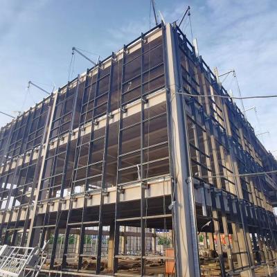 China Customizable Size Steel Structure with Rock Wool Roof Cladding and Steel Sheet Roof Cladding for sale