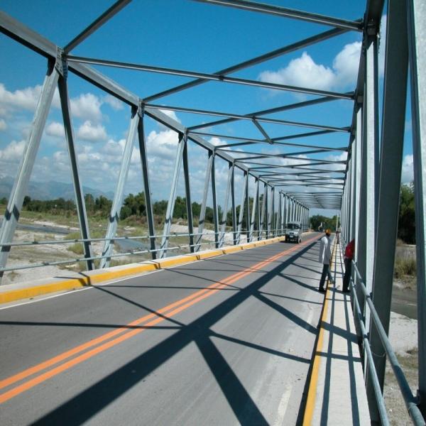 Quality Prefabricated Steel Pedestrian Bridges Wide Span Metal Walkway Bridge Steel for sale