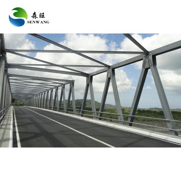 Quality Customized Prefab Steel Bridges Windproof Prefabricated Pedestrian Bridge Manufacturers for sale