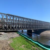 China Fireresistance Depends On Fireproof Coatings Applied Steel Structure Bridge Durable Construction Solution For Infrastructure Projects for sale