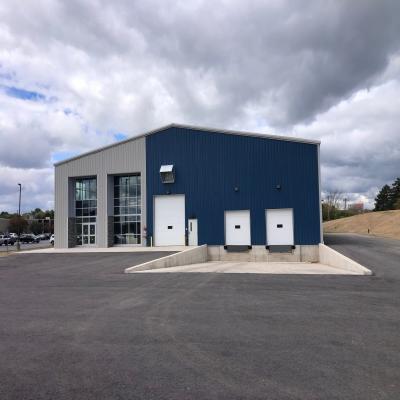 China Customized Steel engineering building with Welded H Steel Column and Galvanized Or Painted Surface for sale