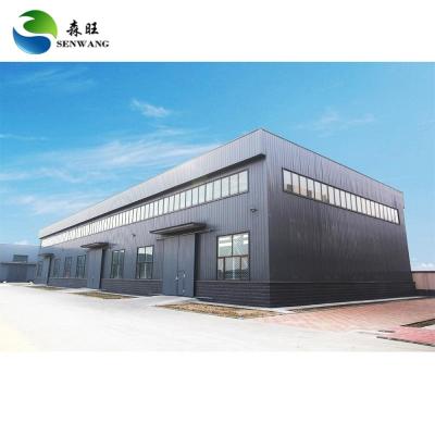 China Weather Resistant Steel Structure Workshop Prefabricated Steel Frame Construction for sale