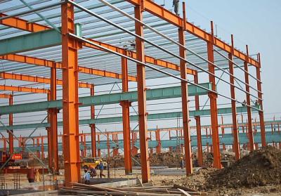 China Q355B Raw Steel Frame Structure Workshop Customized Prefabricated Factory Building for sale