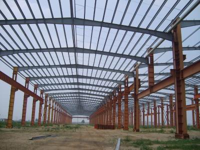 China Q355B Raw Steel Frame Structure Workshop Customized Prefabricated Factory Building for sale
