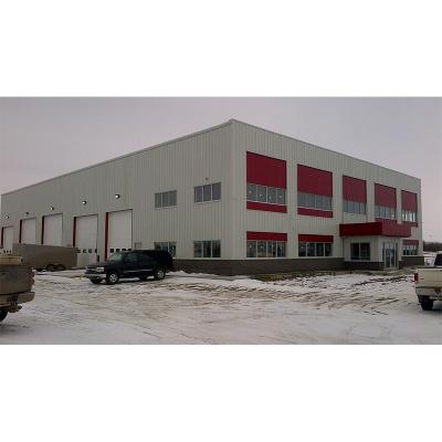 China Versatile / Sturdy Steel Structure Warehouse , Metal Buildings Office Warehouse for sale