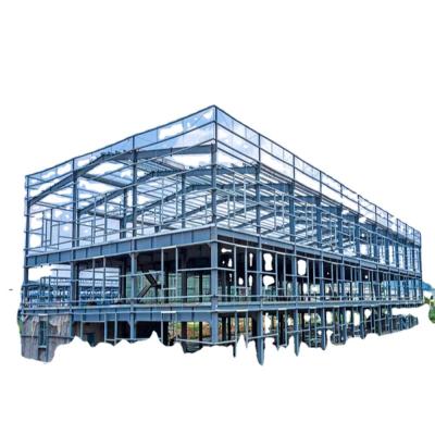 China Welded H-section Column Beam Steel Structure Workshop Short Period Bolt Connection Construction for sale