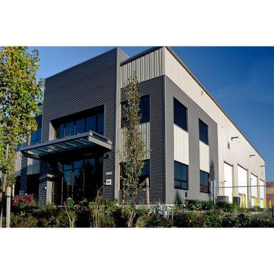 China ISO 9001 / CE Prefab Metal Frame Plant Gebouw met eenvoudige assemblage Multifunctionele geïntegreerde staalstructuur magazijn Te koop