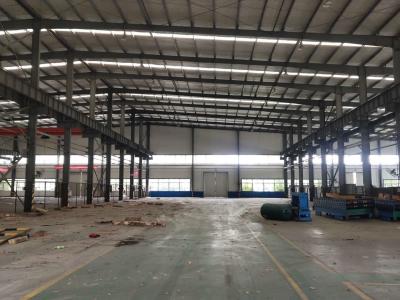 Cina Cornice di acciaio magazzino di metallo prefabbricato in vendita