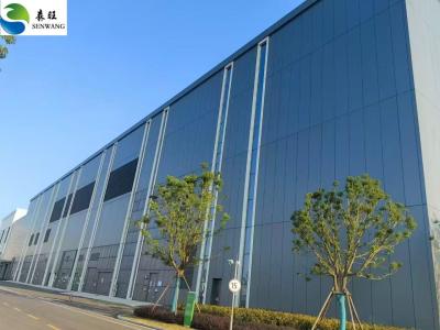 China Steel Structure Building with Bolt/Weld Connection and Online Guidance for sale