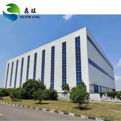 China Long Span Structure Steel Hangar With Customized Windows And Doors And Bolt Connection for sale