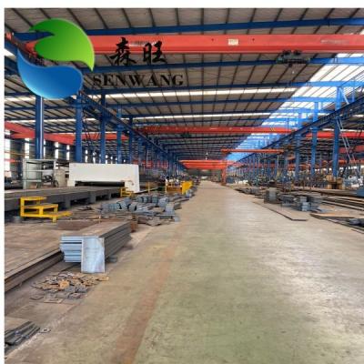 China Lightweight Grid Steel Warehouse with 120km/h Wind Resistance for sale