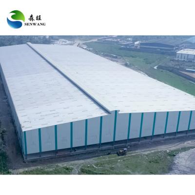 China H Steel Prefabricated Warehouse Building with Portal Frame Structure for sale