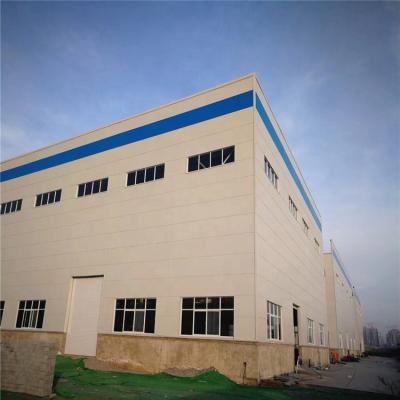 China Custom Prefabricated Steel Warehouse with Portal Frame Structure for sale