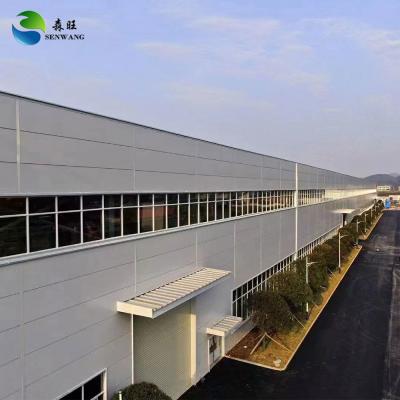 中国 カスタム寸法付きプレハブ鉄骨構造倉庫 販売のため