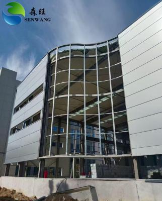 중국 맞춤형 크기의 경량 강철 구조 작업장, 아연 도금 강판 및 EPS 샌드위치 패널 판매용