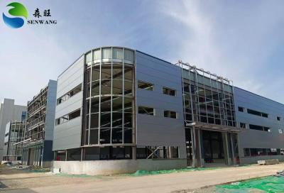 중국 맞춤형 크기의 경량 강철 구조 작업장, 아연 도금 강판 및 EPS 샌드위치 패널 판매용