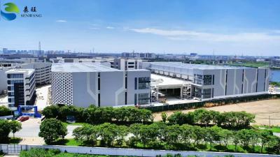 중국 맞춤형 크기의 경량 강철 구조 작업장, 아연 도금 강판 및 EPS 샌드위치 패널 판매용