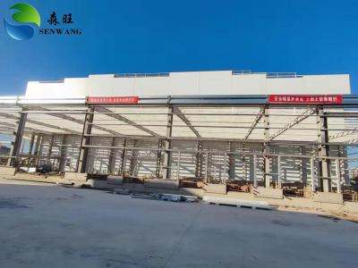 Chine Atelier de structure en acier de taille personnalisable avec structure de style léger et ingénieur sur place à vendre