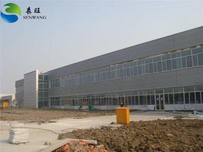 Chine Atelier de structure en acier de taille personnalisable avec panneau sandwich EPS et ingénieur sur place à vendre