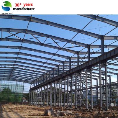China Customizable Steel Structure Warehouse with 500㎡ Minimum Order and 25-30 Days Delivery for 6000tons/Month Supply for sale